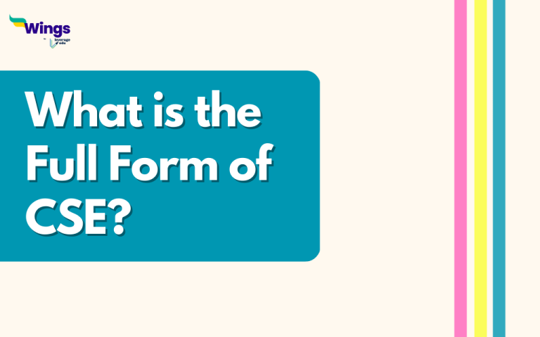 What is the CSE Full Form? |Leverage Edu
