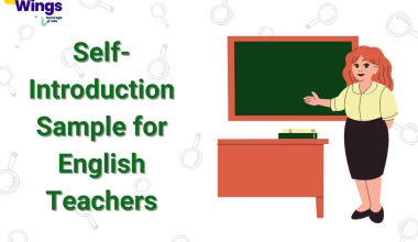 Teacher Self Introduction to Students and Samples | Leverage Edu