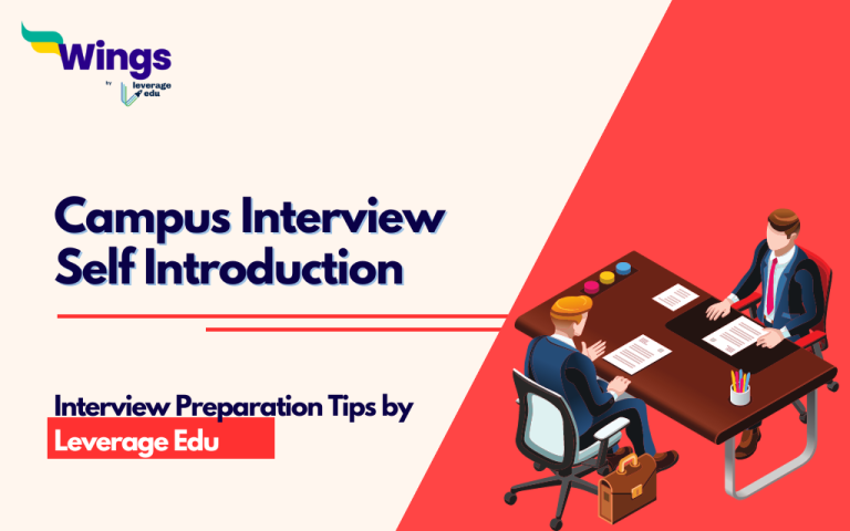 Campus Interview Self Introduction: Samples and Tips | Leverage Edu