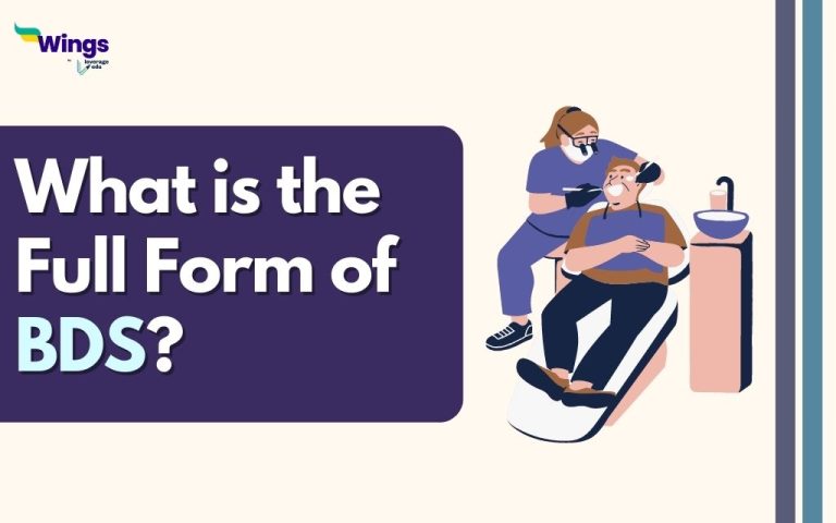 What is the Full Form of BDS?