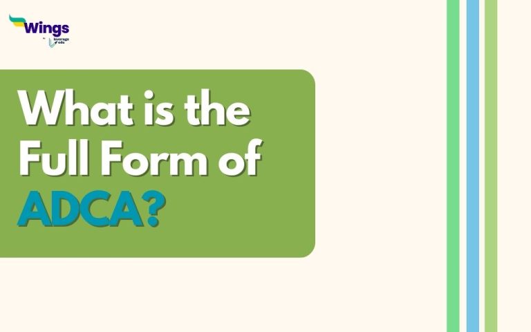 What is the Full Form of ADCA? | Leverage Edu