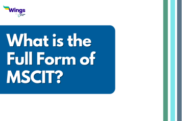 What is the Full Form of MSCIT?