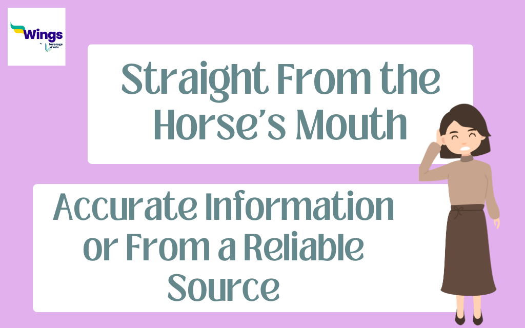 What Does Straight From A Horse S Mouth Mean In The Bible Infoupdate What Does Straight From A Horse S Mouth Mean In The Bible Infoupdate