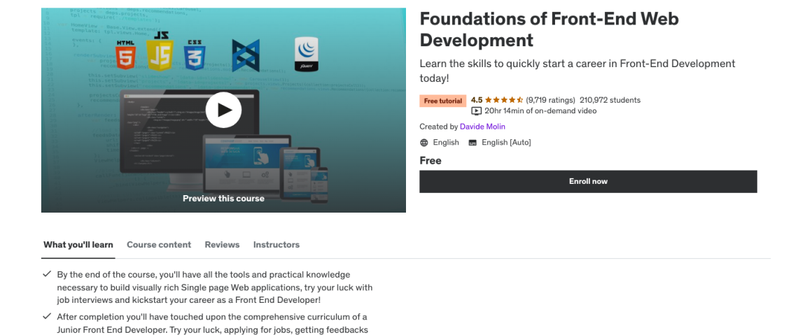 Top 5 Free Courses on Web Development with Certificate | Leverage Edu