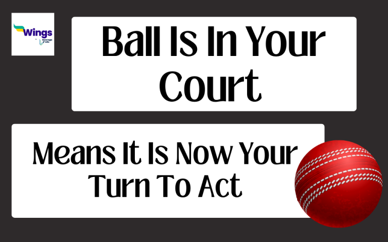 Ball is in Your Court Idiom Meaning, Examples, Synonyms, and Quiz ...
