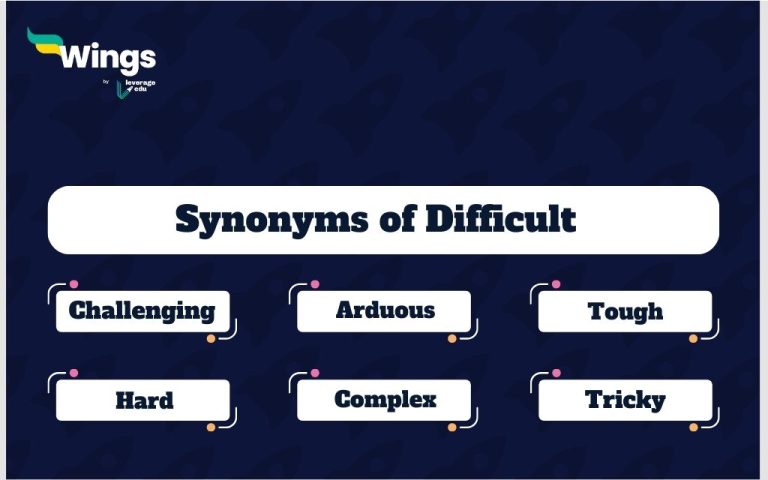 9+ Difficult Synonyms with Meaning and Example | Leverage Edu