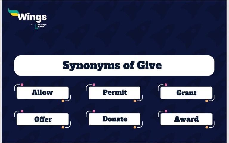 9+ Give Synonyms with Meaning and Example | Leverage Edu