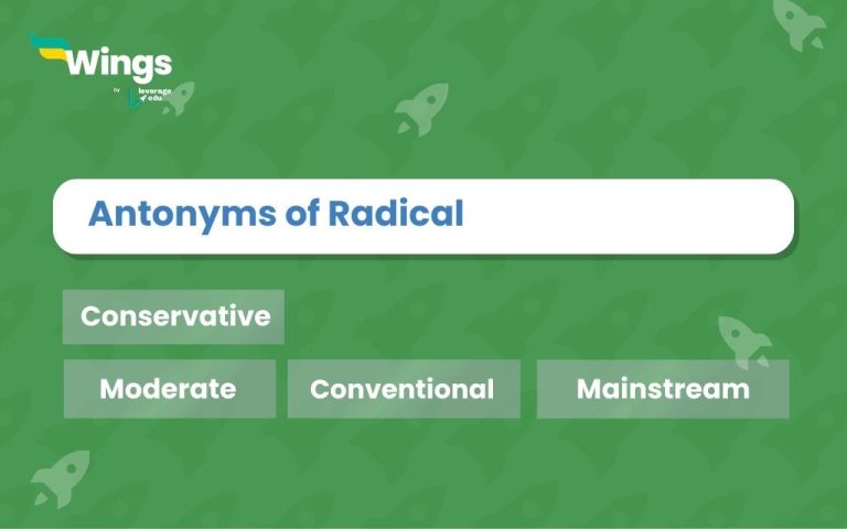 11+ Antonyms of Radical, Meaning and Examples