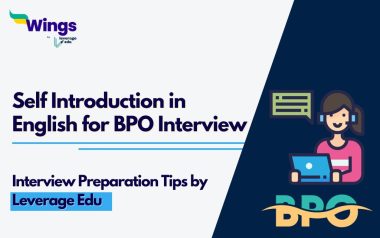 Self Introduction in English for BPO Interview (Check Sample ...