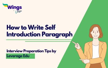 How to Write a Self-Introduction Paragraph? | Leverage Edu