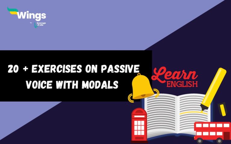 20 + Exercises On Passive Voice With Modals