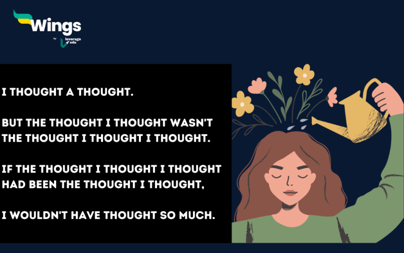 I Thought A Thought Tongue Twister: Author, Origin & Tips to Practise