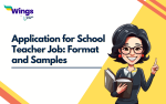 Application for School Teacher Job: Format and Samples | Leverage Edu