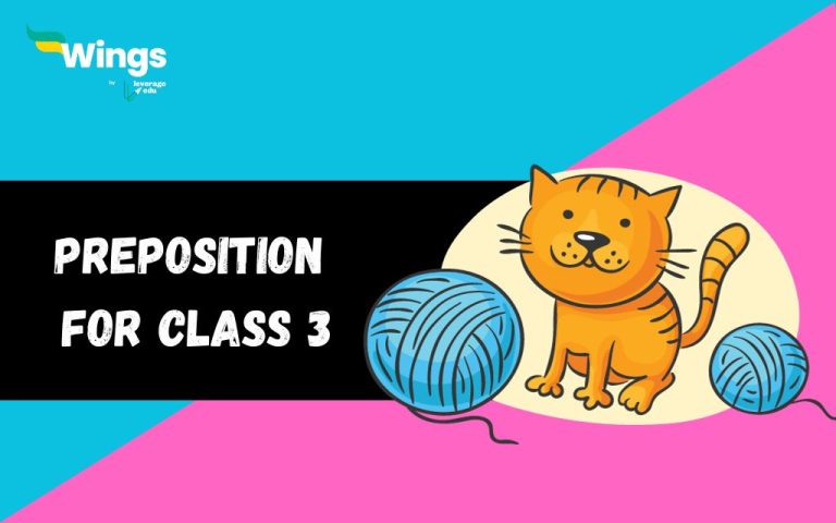 Preposition For Class 3 English Grammar with Exciting Exercises PDF ...