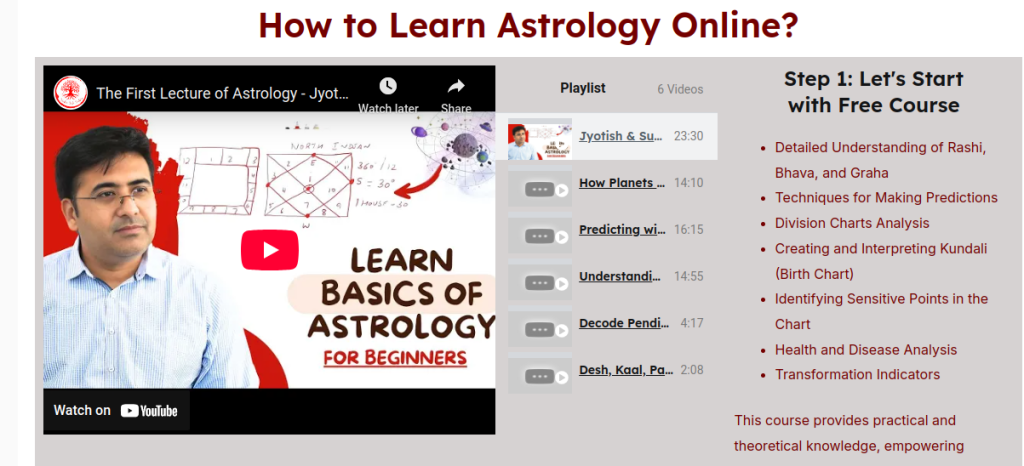 8+ Astrology Online Courses with Certificates | Leverage Edu