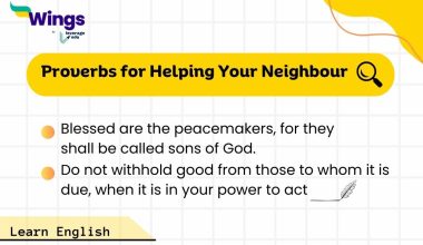 Proverbs Exercises with Answers for Students that You Must Try! | Leverage Edu