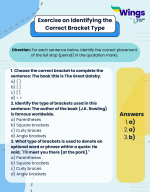 4 Different Types of Brackets: Uses and Rules in English Grammar ...