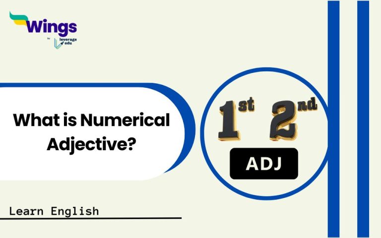 What is Numerical Adjective and its Types