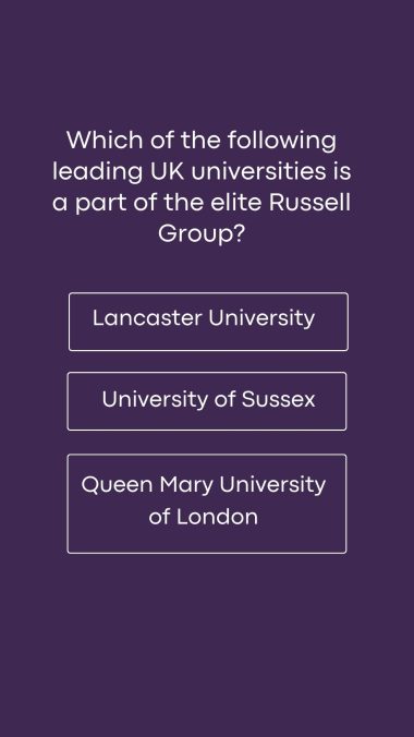 Find Out Your Dream UK University with this UK Universities Quiz ...