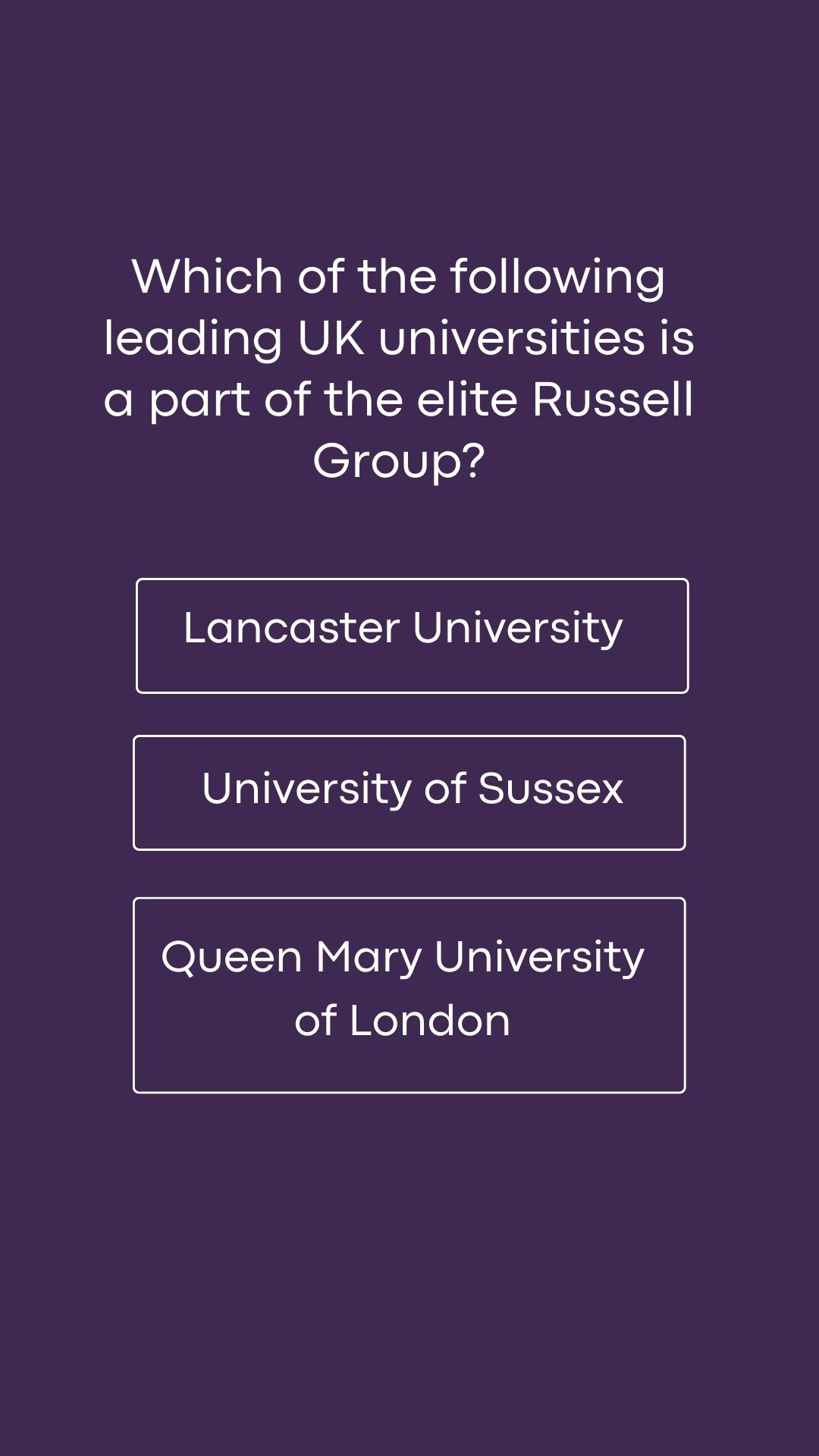Find Out Your Dream UK University with this UK Universities Quiz ...