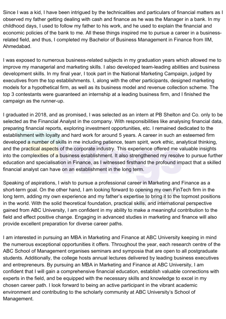 Sop For Singapore Guidelines Samples Tips And Tricks