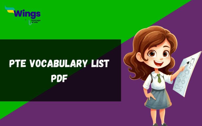 PTE Vocabulary A-Z List: PDF [Free Download] | Leverage Edu